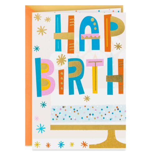 Have a Full Celebration Half Birthday Card – GonaKart International