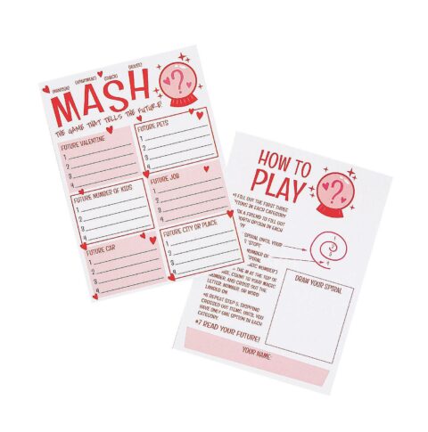 Valentine’s Day Game Cards-24 Piece(s) – GonaKart International