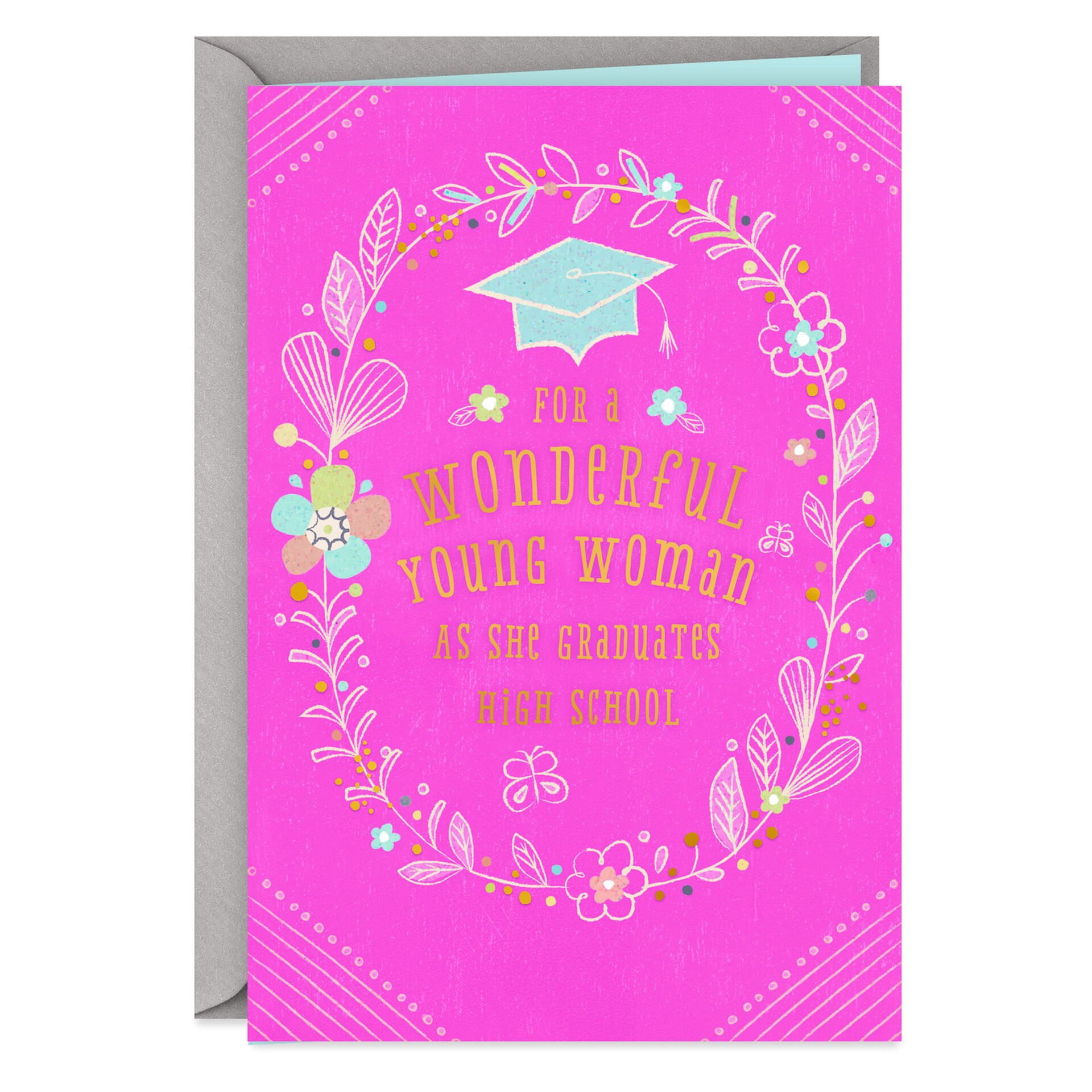 Globe High School Graduation Card for Granddaughter – GonaKart ...