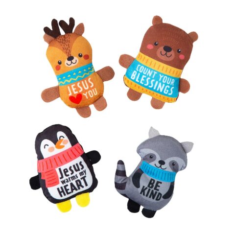 Bulk 50 Pc. Religious Winter Animal Stuffed Toy Assortment – GonaKart ...