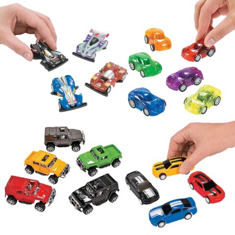 Bulk 96 Pc. Pull-Back Cars & Race Cars Assortment – GonaKart International