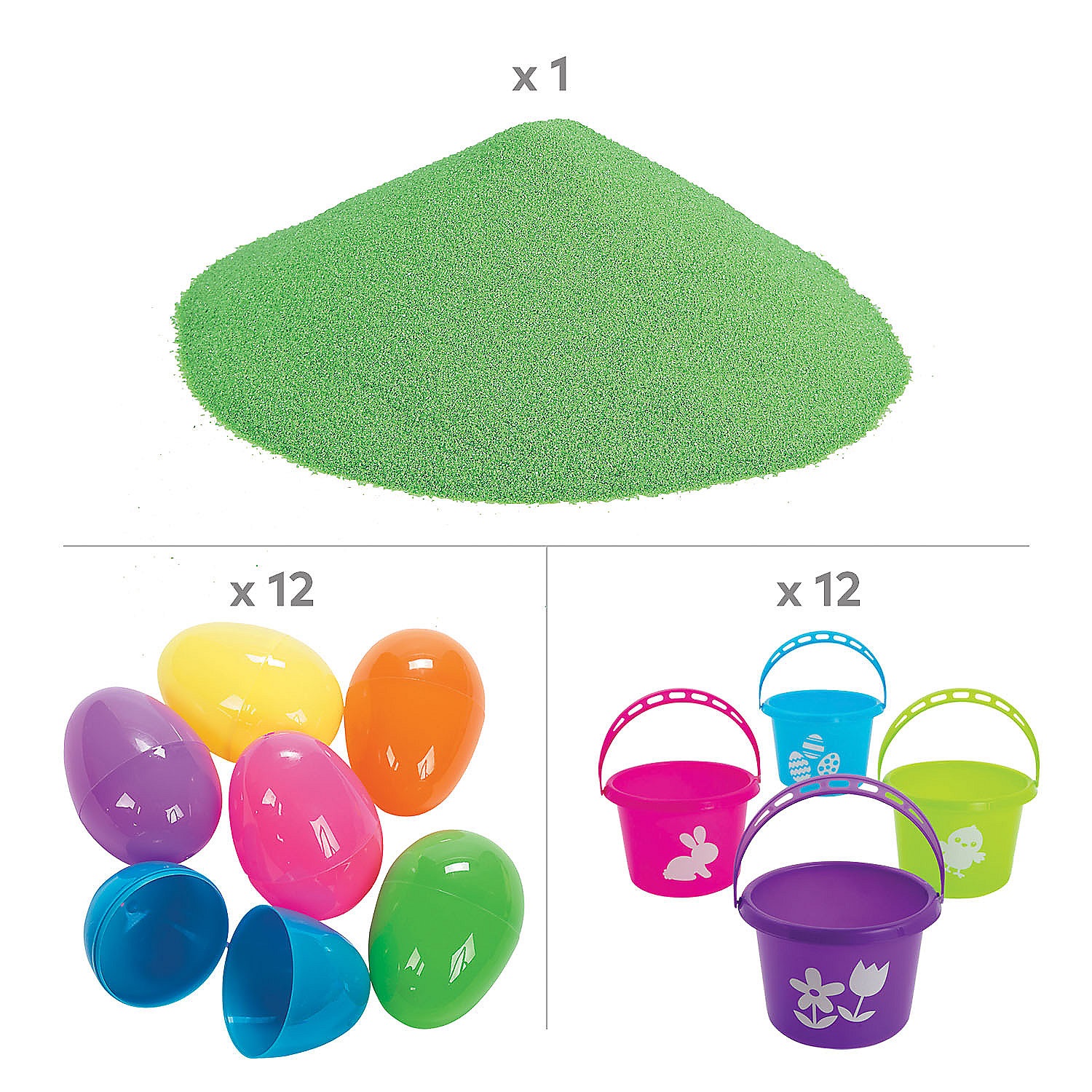 Easter Bucket Egg Game with Sand Kit – 25 Pc. – GonaKart International