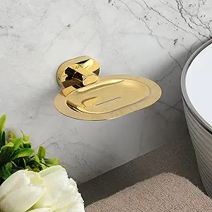 Kik Single Soap Holder Stand – Rust-Resistant, Wall-Mounted Soap Dish ...